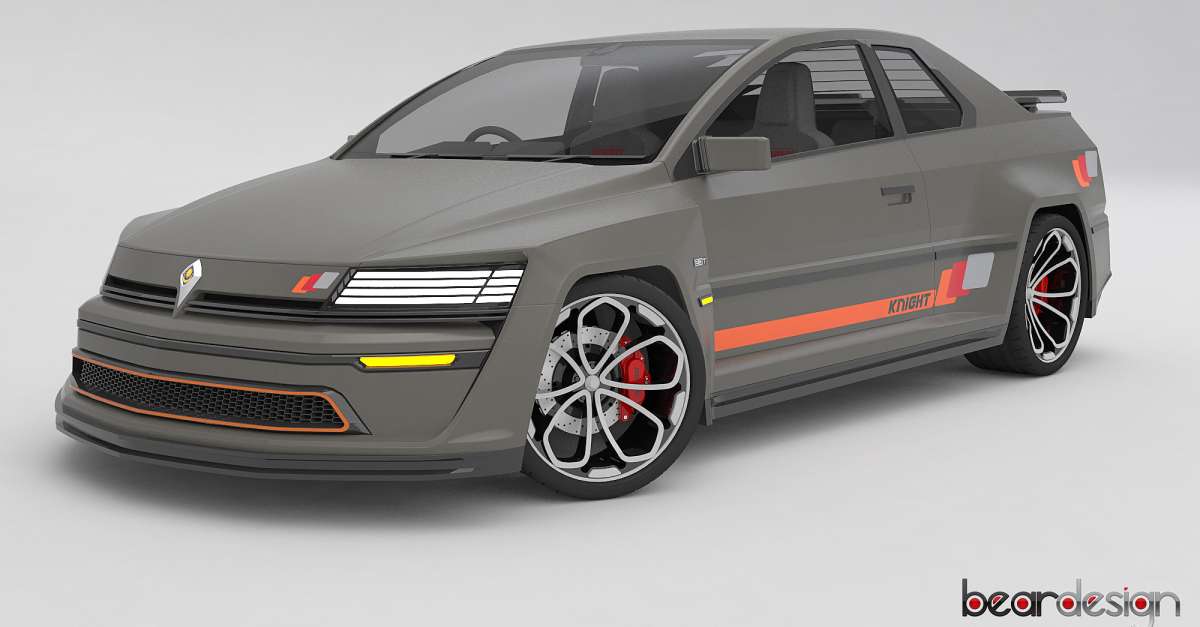 Proton Saga Knight Coupe Concept by Bear Design - a modernised two-door ...