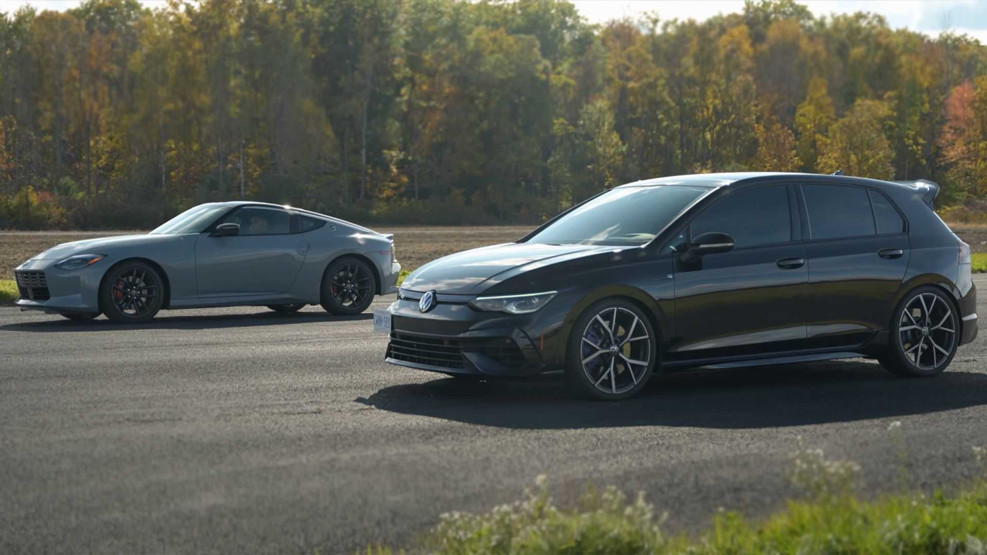 Nissan Z Versus VW Golf R Drag Race Sees A Landslide Winner ...