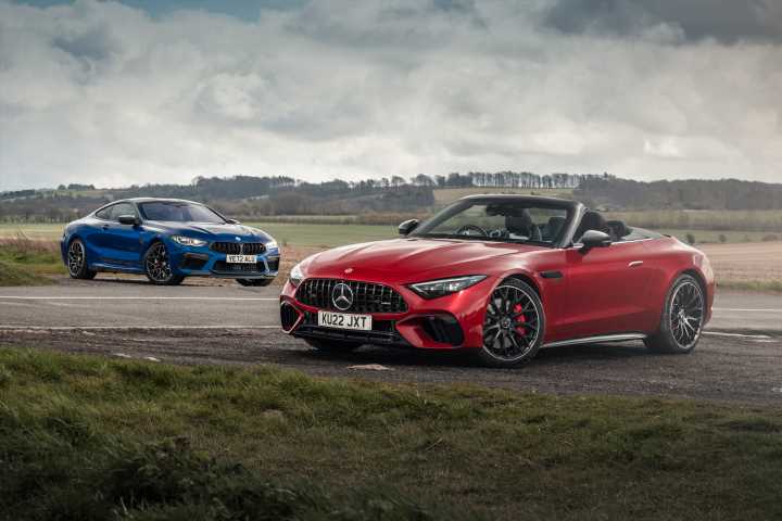 Mercedes-AMG SL55 vs. BMW M8 Competition - CarsRadars - TrendRadars