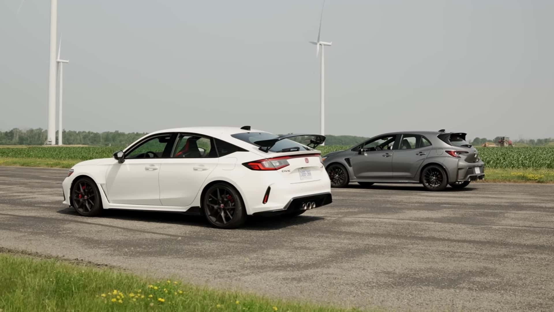 Toyota GR Corolla, Subaru WRX, And Honda Civic Type R Meet In Hot Hatch ...